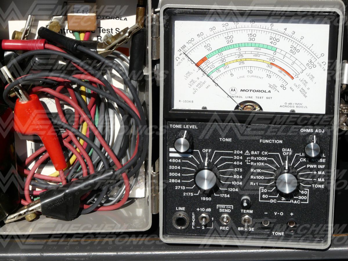 Motorola R-1034B Control Line Test Set