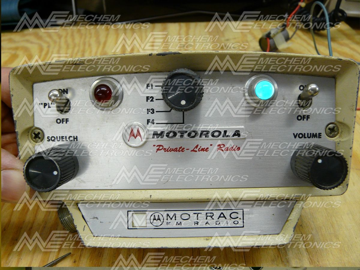 Motorola TCN6098CK 4F Motrac, Mocom 70 Control Head