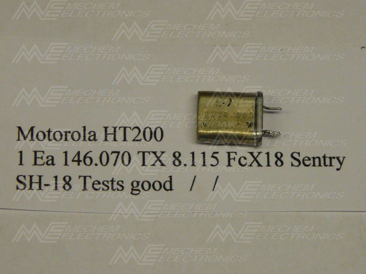 Motorola HT200 146.07 MHz Transmit Crystal