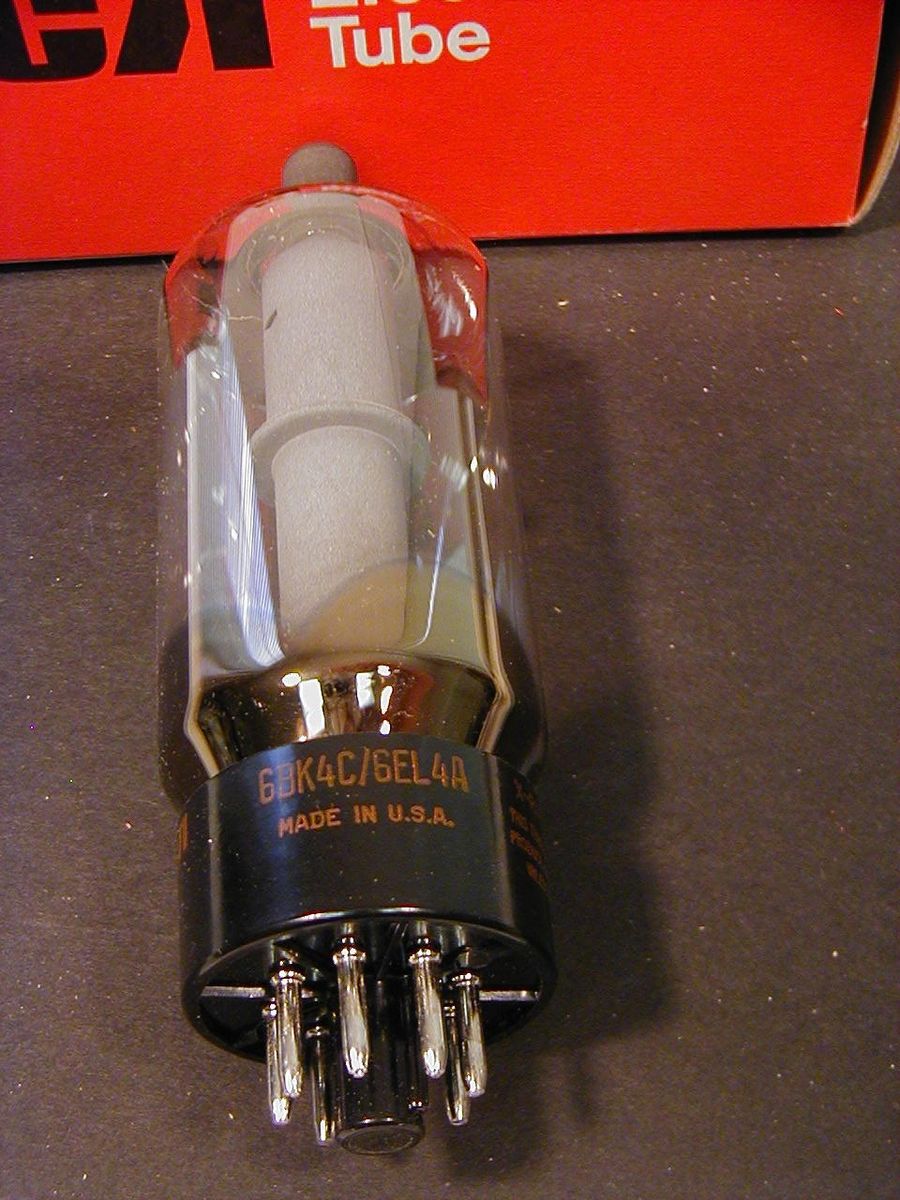 6BK4C/6EL4A Beam Triode RCA 5960001484492