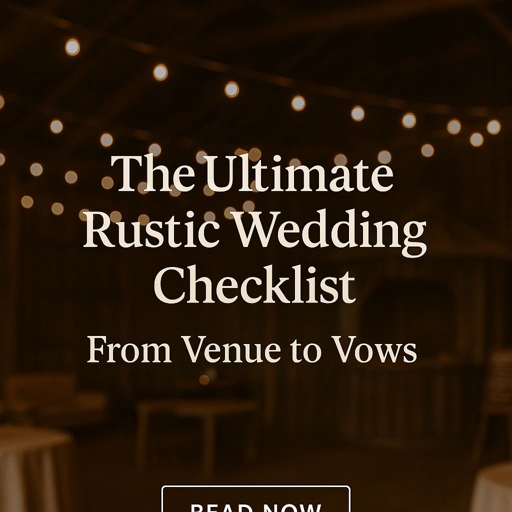 The Ultimate Rustic Wedding Checklist