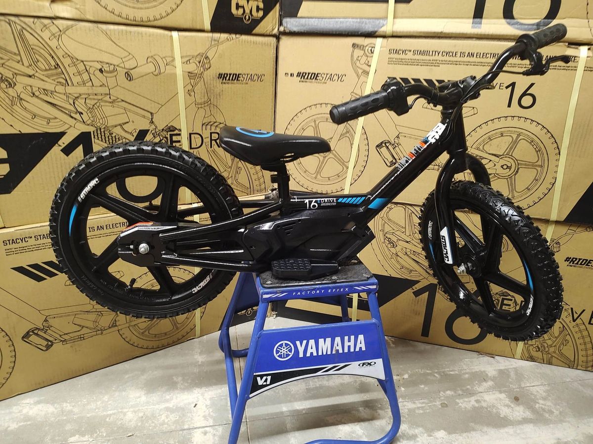 16" Stacyc Display/Demo bike w/full warranty