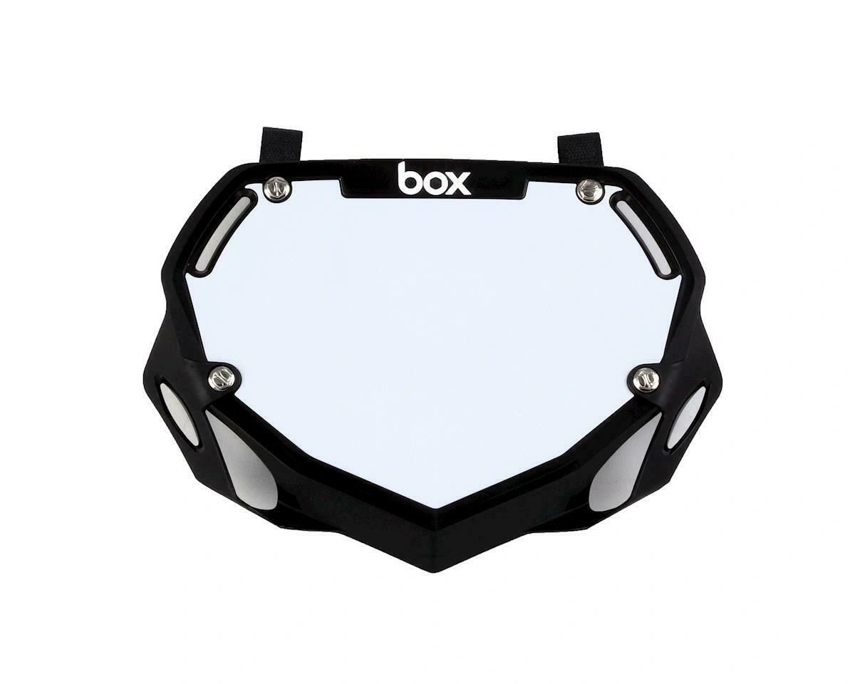 Box Two Black Number Plate for STACYC , STRIDER and mini BMX