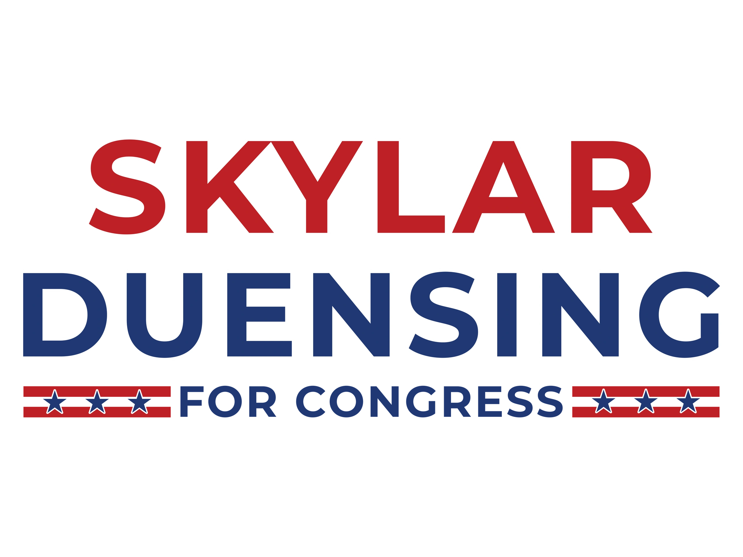 Skylar Duensing for Congress