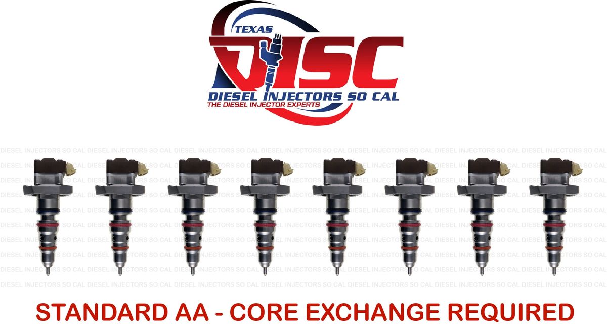 1994-1998 Powerstroke 7.3L Injectors - Stock Flow Set of Eight (8x AA)