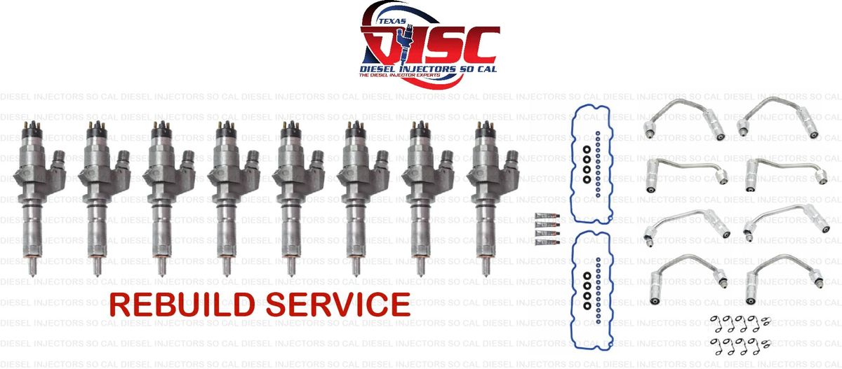 2001-2004 Duramax LB7 Injector Rebuild Service w/ Install Kit
