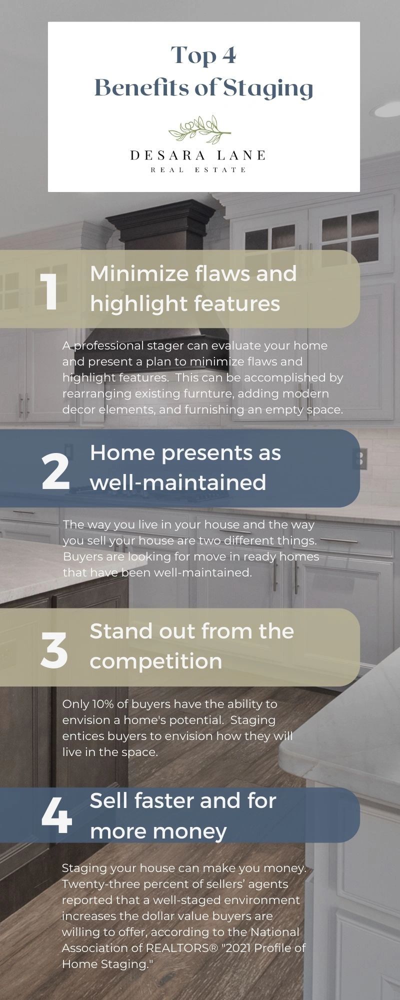 Top 4 Benefits of Staging