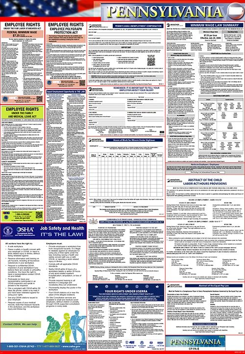 Pennsylvania and Fed Combo Poster