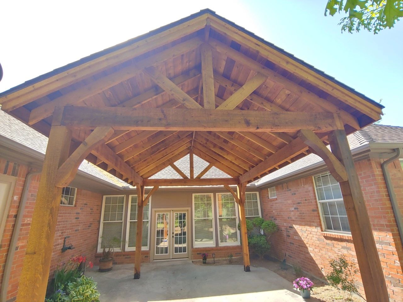 Patio Shade - LASSO WORKS CEDAR