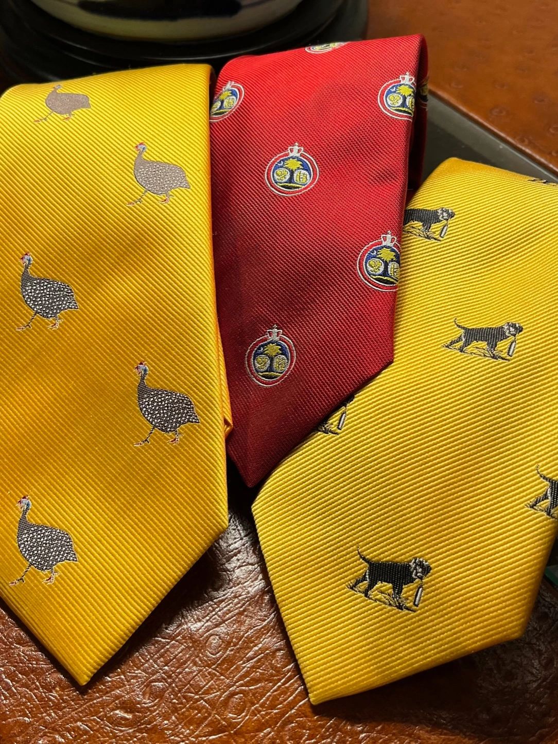 Hand Crafted Custom Club Ties - Charles Brewster
