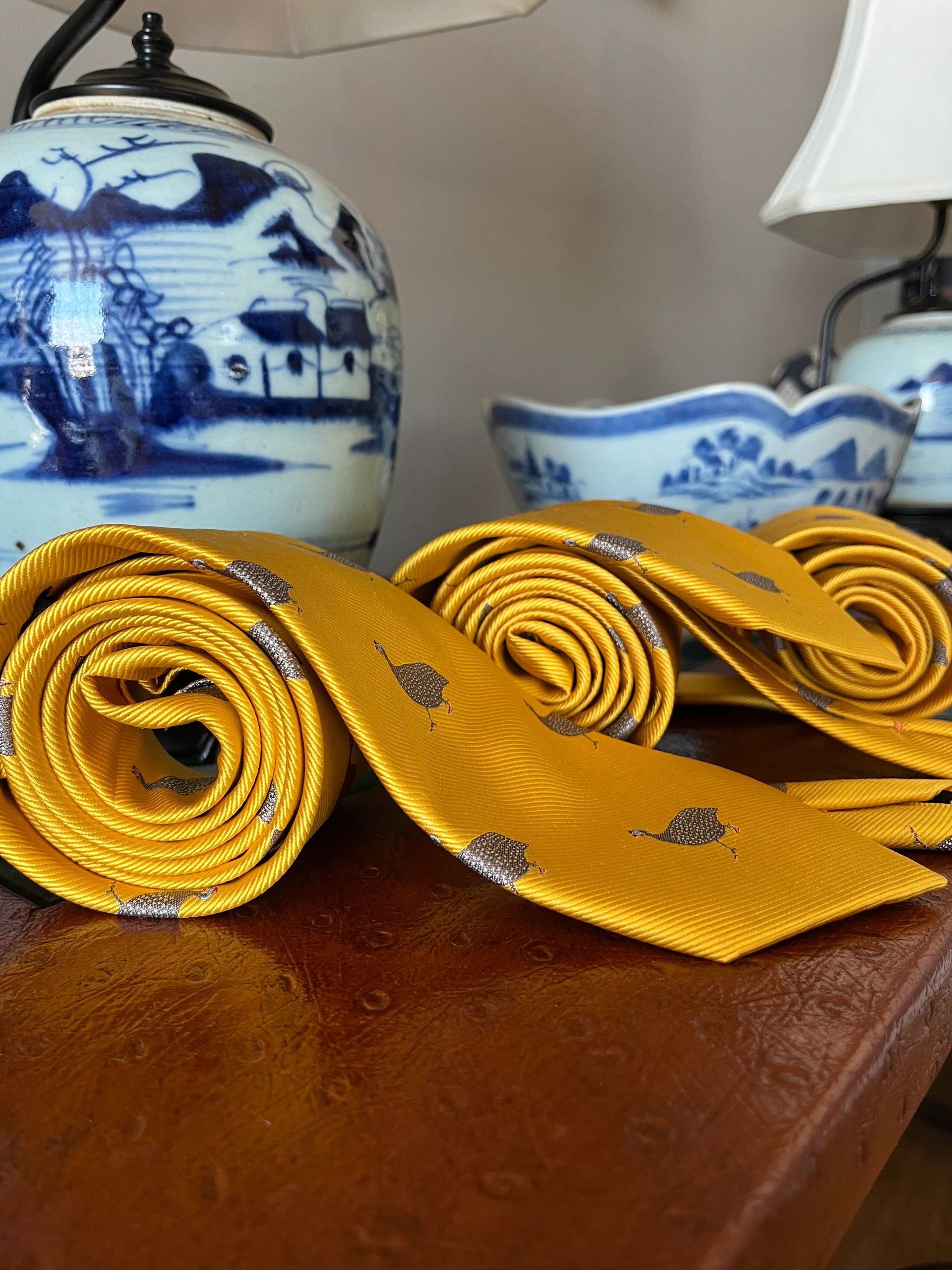 Hand Crafted Custom Club Ties - Charles Brewster