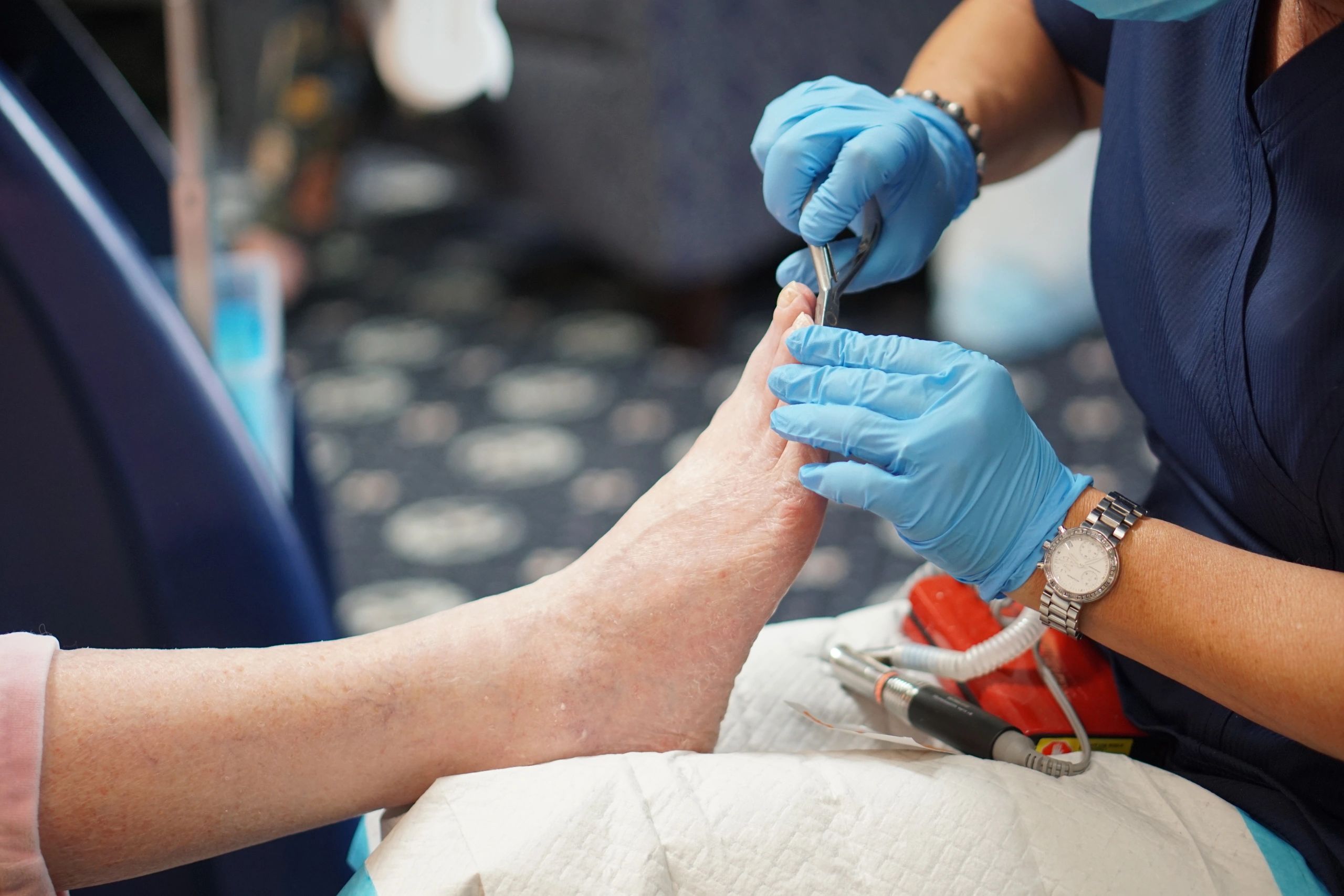 Senior Foot Care Services by a Registered Nurse in North Texas