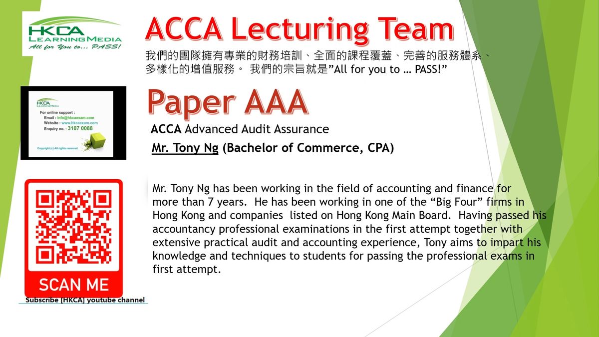 ACCA AAA(INT) Full Course-(FILS)