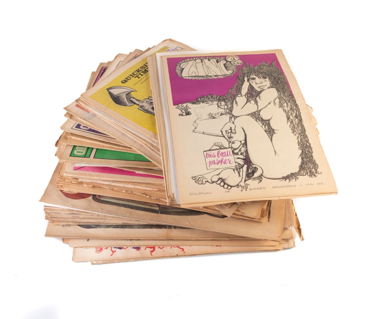 [UNDERGROUND AND SMALL FUNKY PRESSES]. [A Collection of Printed Zines ...