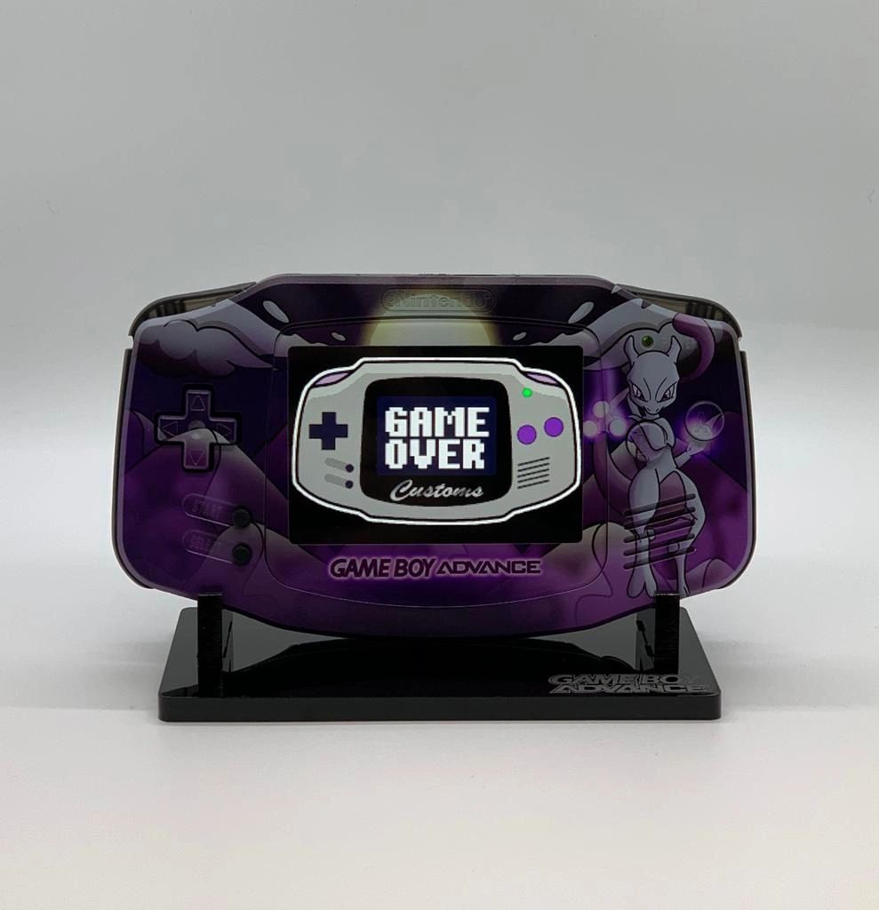 Gameboy Advance Mewtwo Edition
