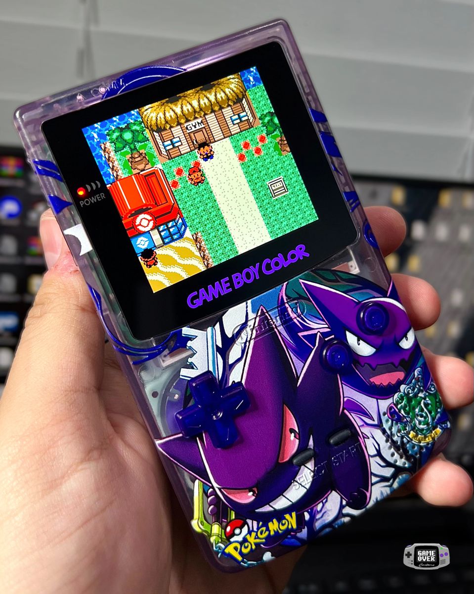 Gameboy Color “Ghost Type Edition”