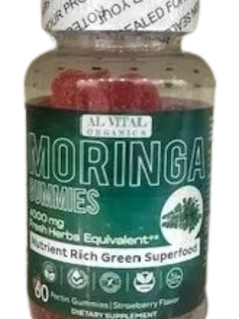 Moringa Gummies 4000mg 60 count