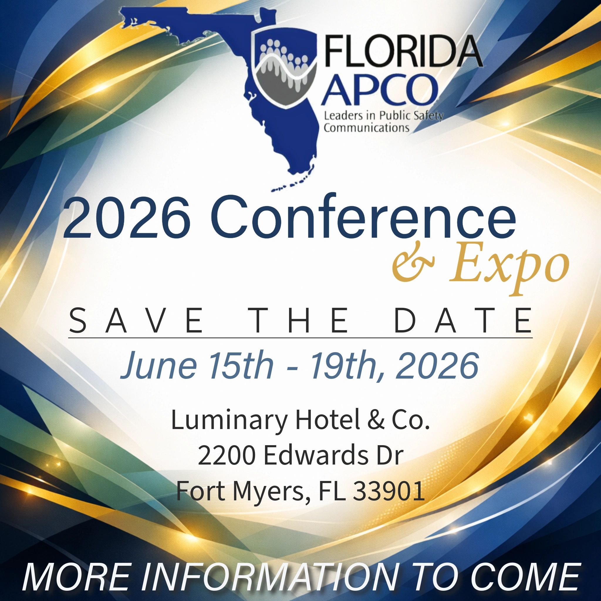 SAVE THE DATE — FLORIDA APCO 2026 IS ON THE CALENDAR!