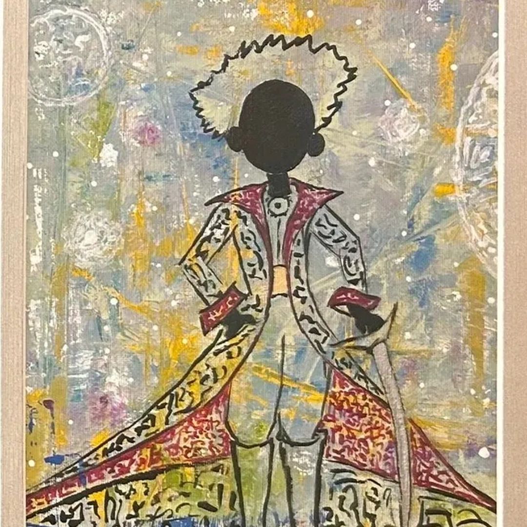 The Little Prince Triptych by Tish Hill