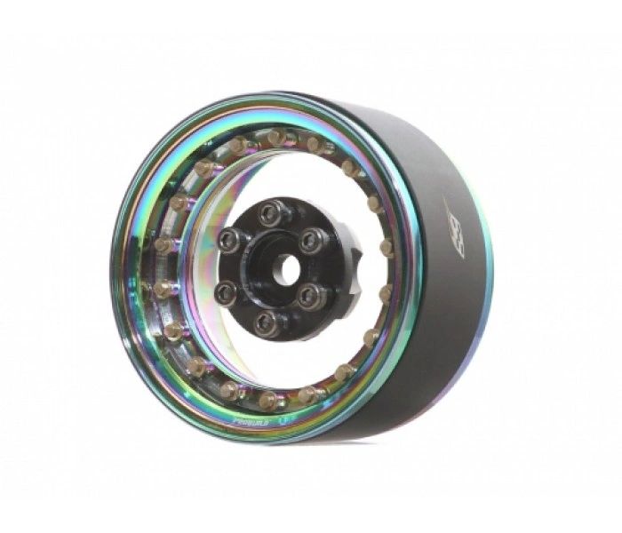 Boom Racing ProBuild™ 1.9" CAL 6-Lug Adjustable Offset Beadlock Wheels ...