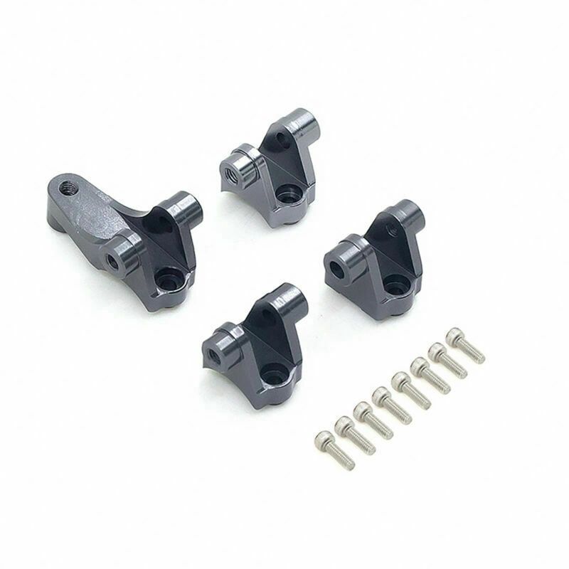 Aluminum Front Rear Axle Lower Link Mount TRX4 Gun Metal