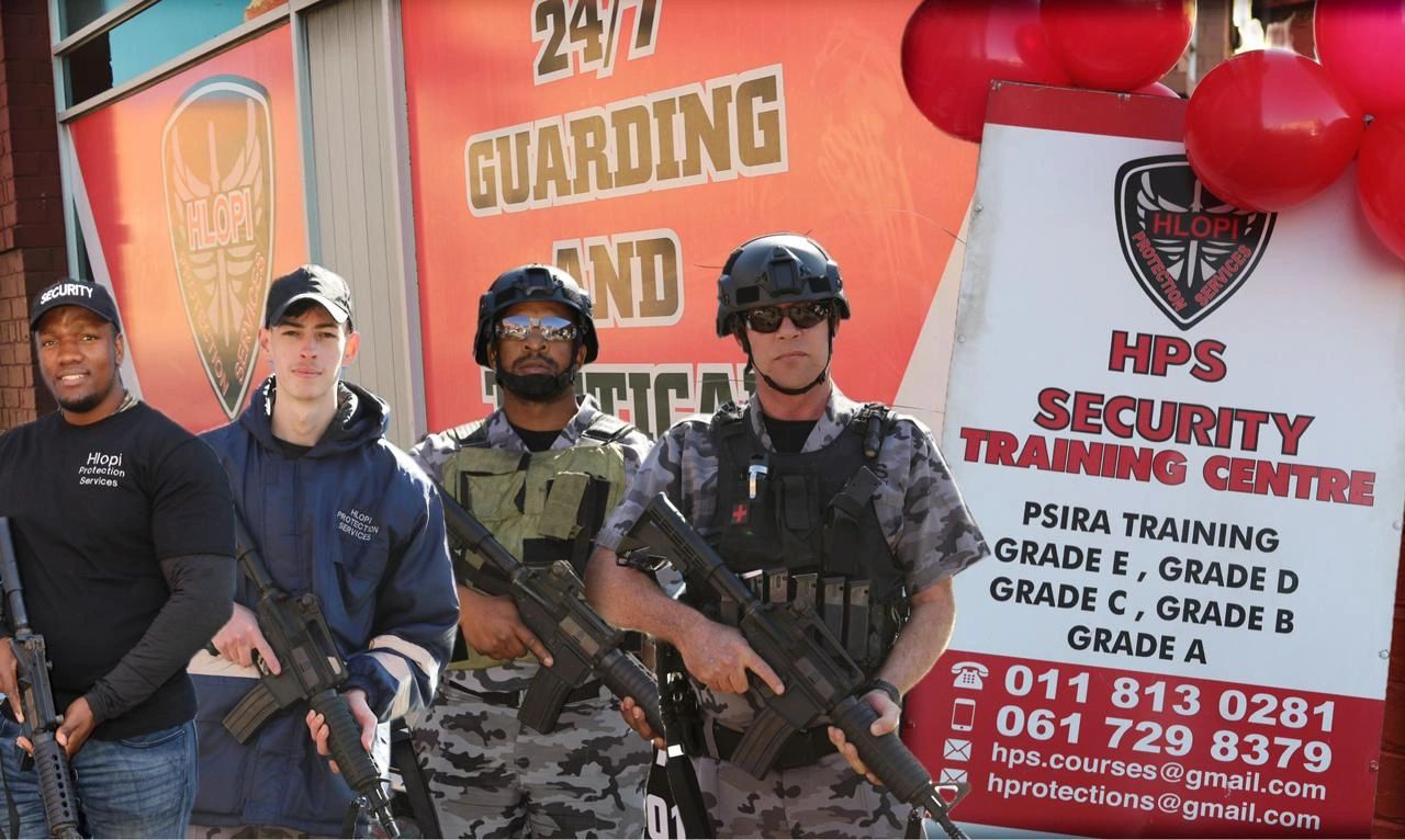 Security Guard Training Programs at Hlopi's Training Center