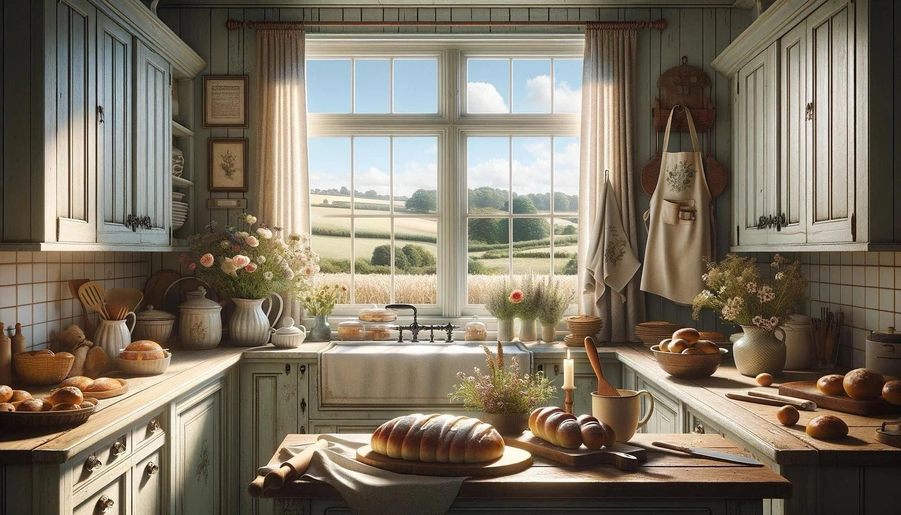Country Women Cooking
