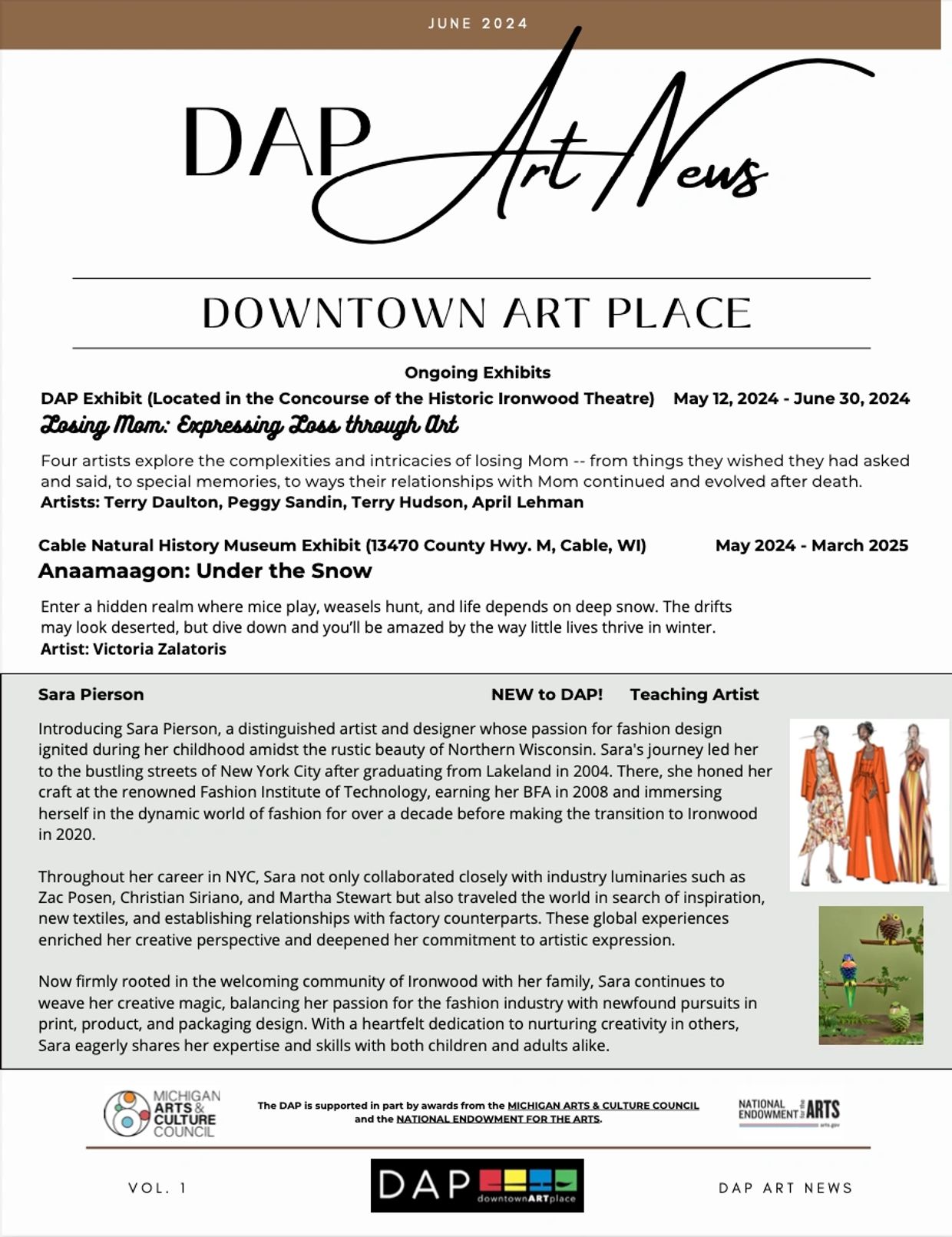 DAP Art News