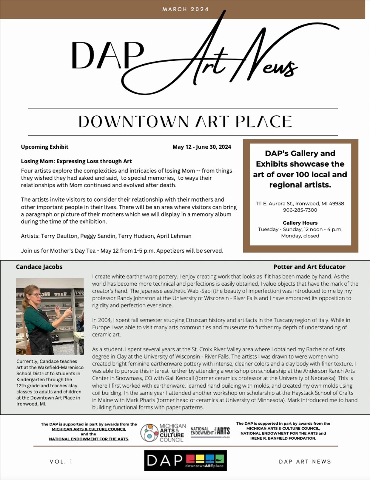 DAP Art News