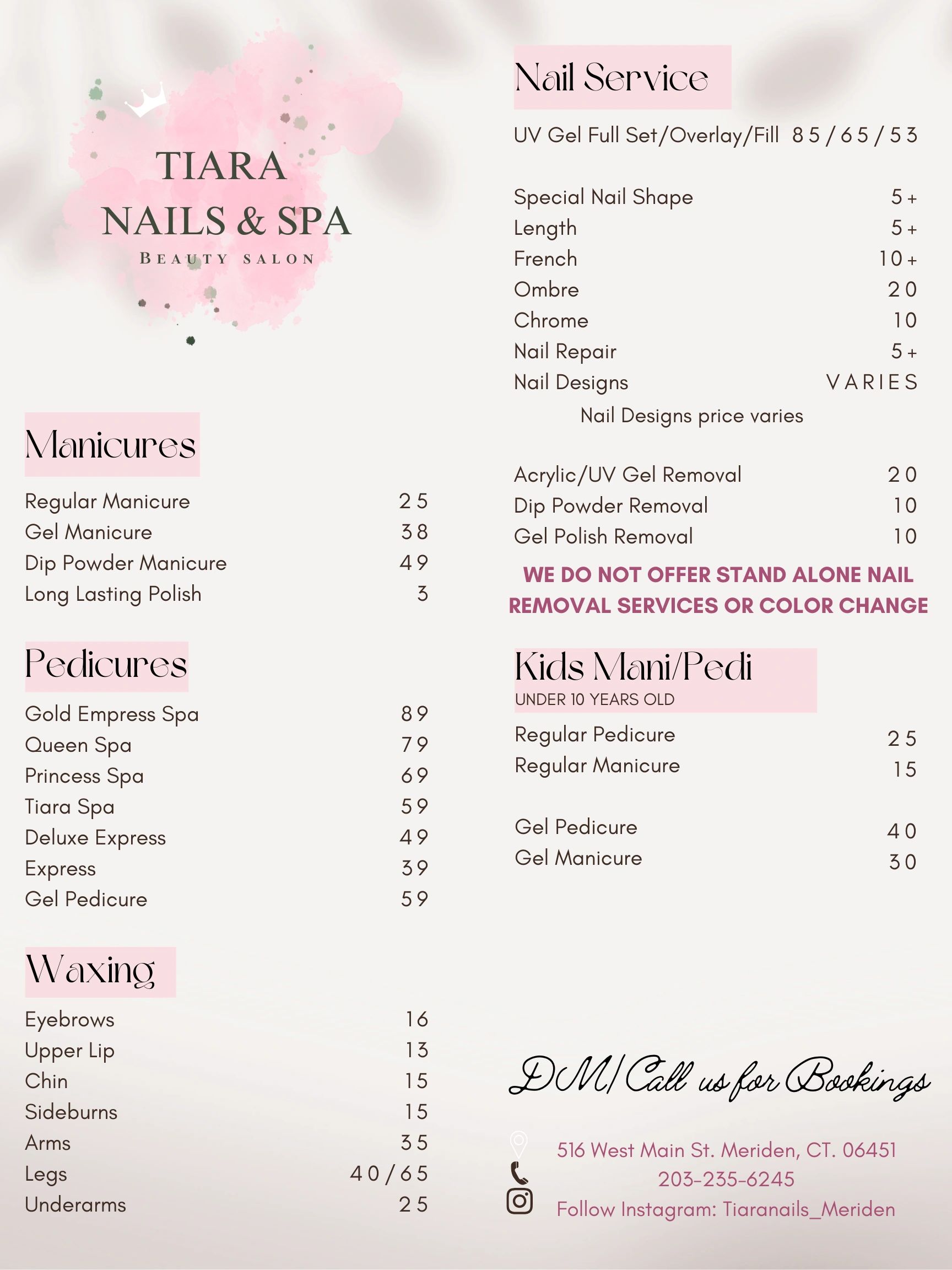 Tiara Nails & Spa