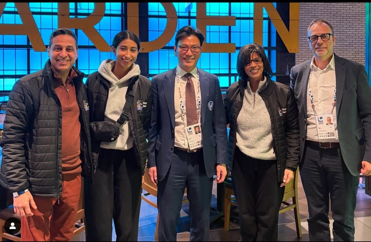 BSA meets ISU President Kim and Mr. Colin Smith at 2025 World's