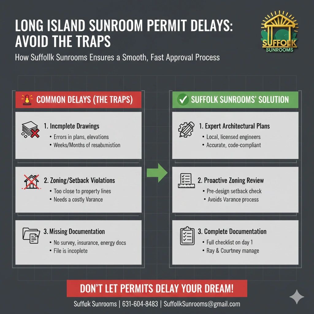 Common Permit Delays on Long Island....