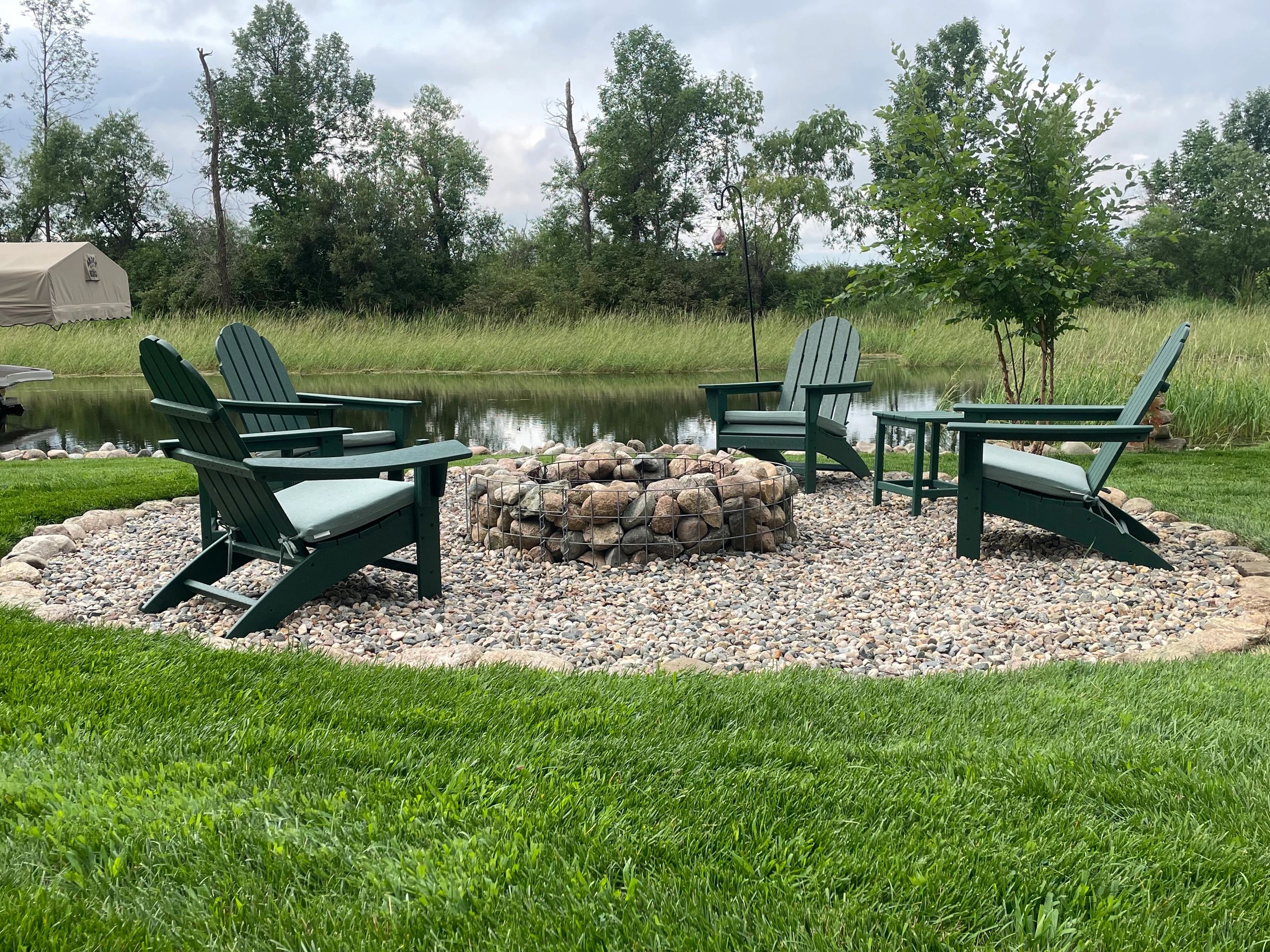 Custom Fire Pits & Driveways Sidewalks Hardscaping Services