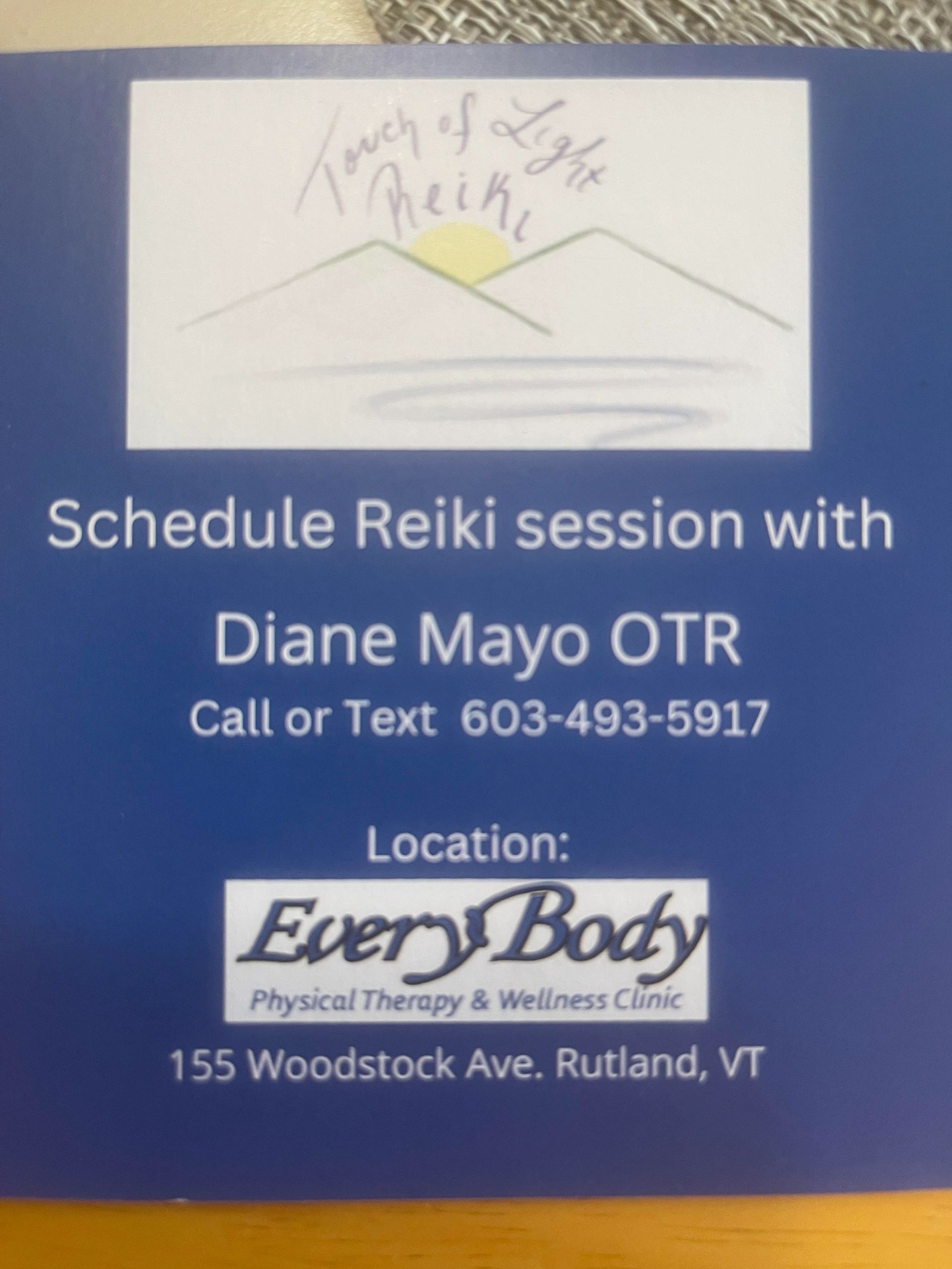 Touch of Light Reiki