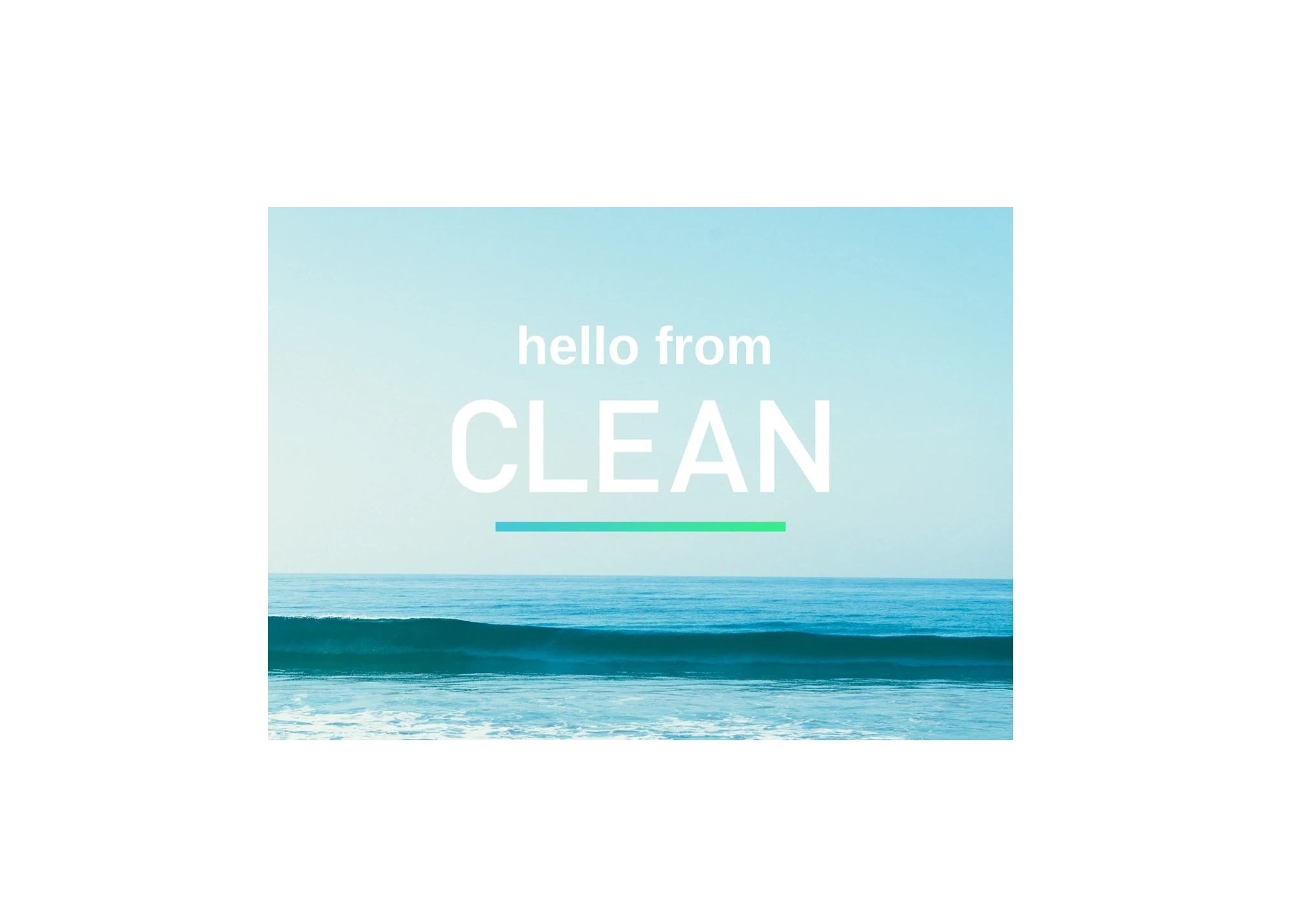 Clean Agency - Environmental Organization