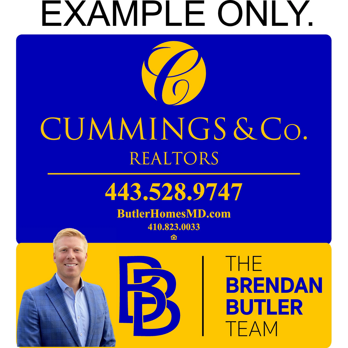 ALL IN ONE SIGN - LARGE ALUMINUM COMPOSITE W/ PHOTO SILHOUETTE & LOGO ...