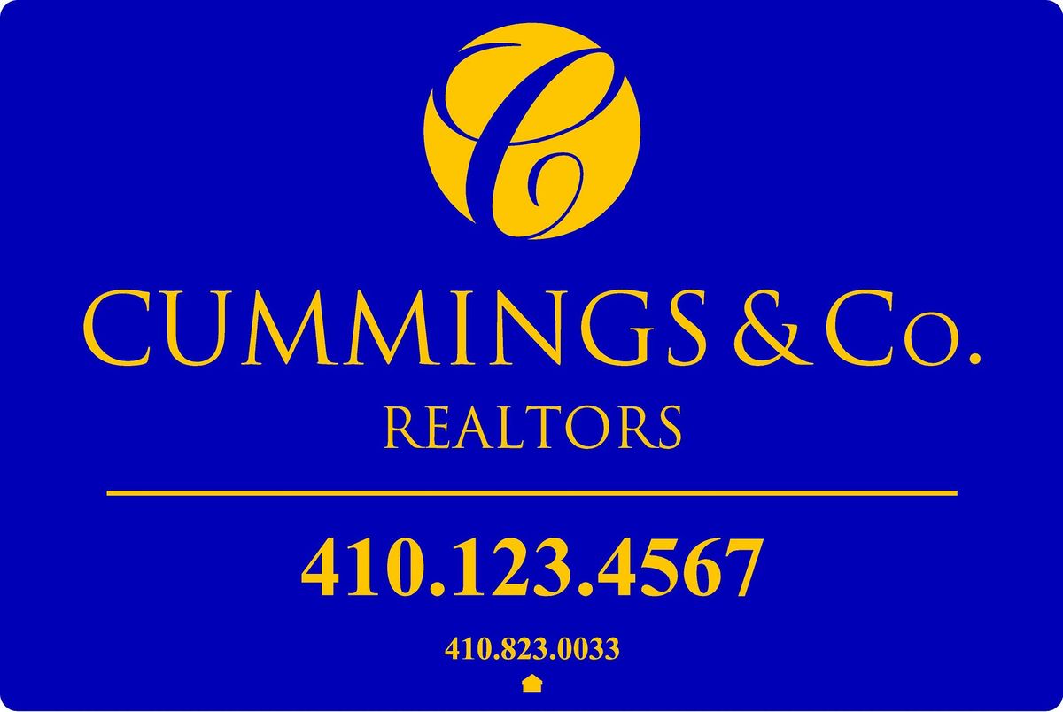 Aluminum Composite Main Cummings Sign