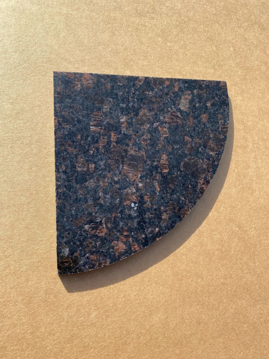 Tan Brown Granite Natural Stone Shower Corner Shelf