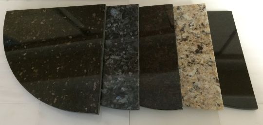 3/8" Granite Corner Shelves