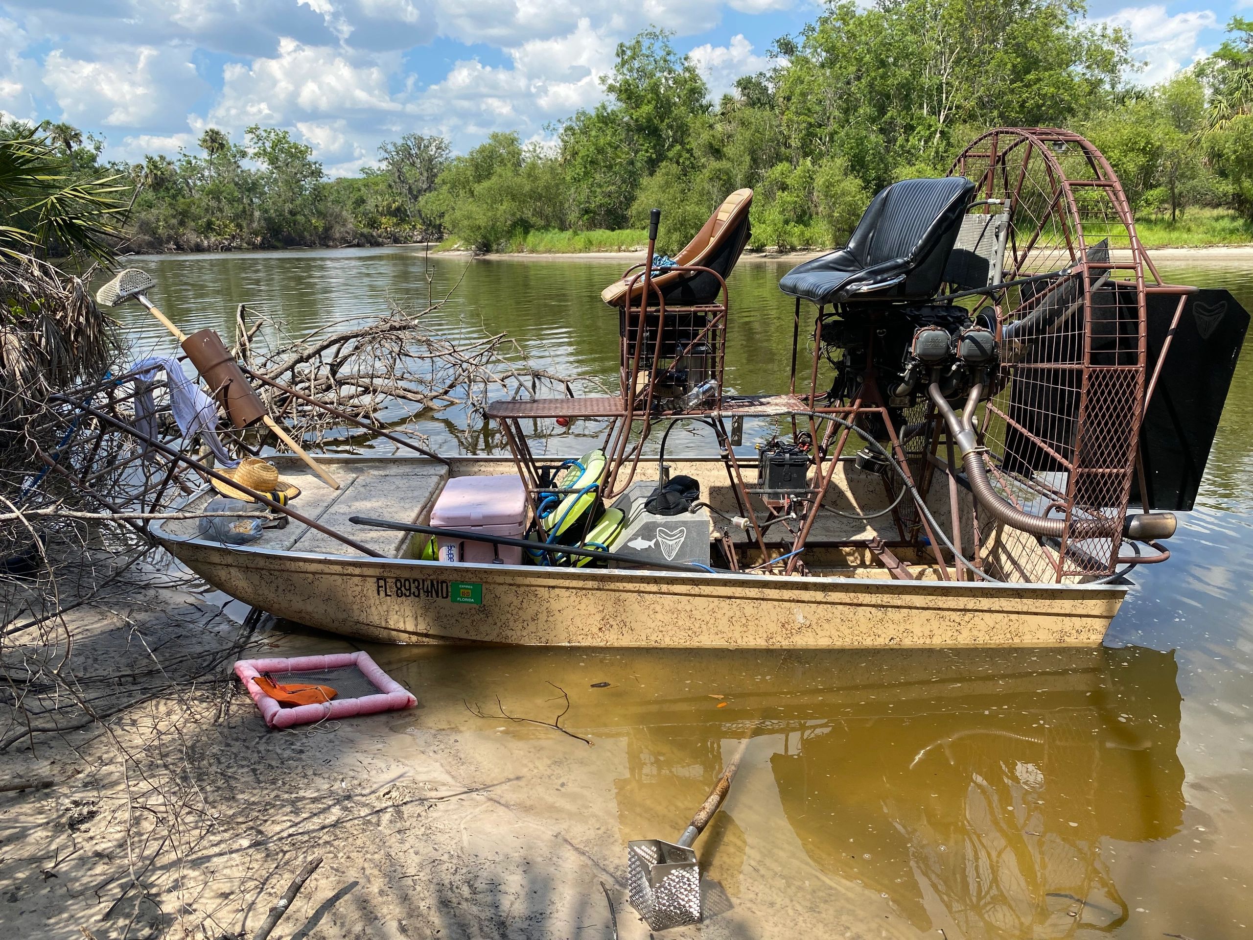 Dragonfly Airboat Engine