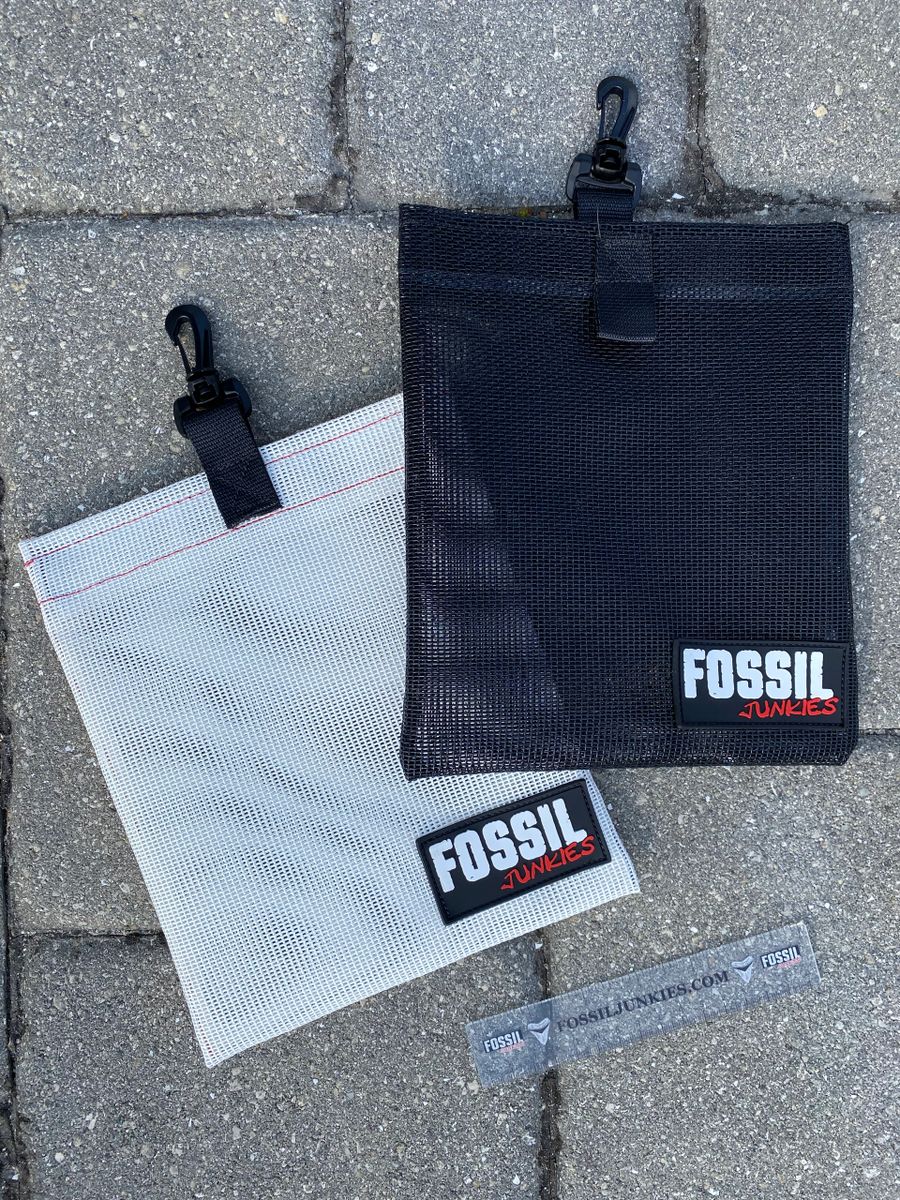 Custom Fossil / Shark Tooth Collecting Bags
