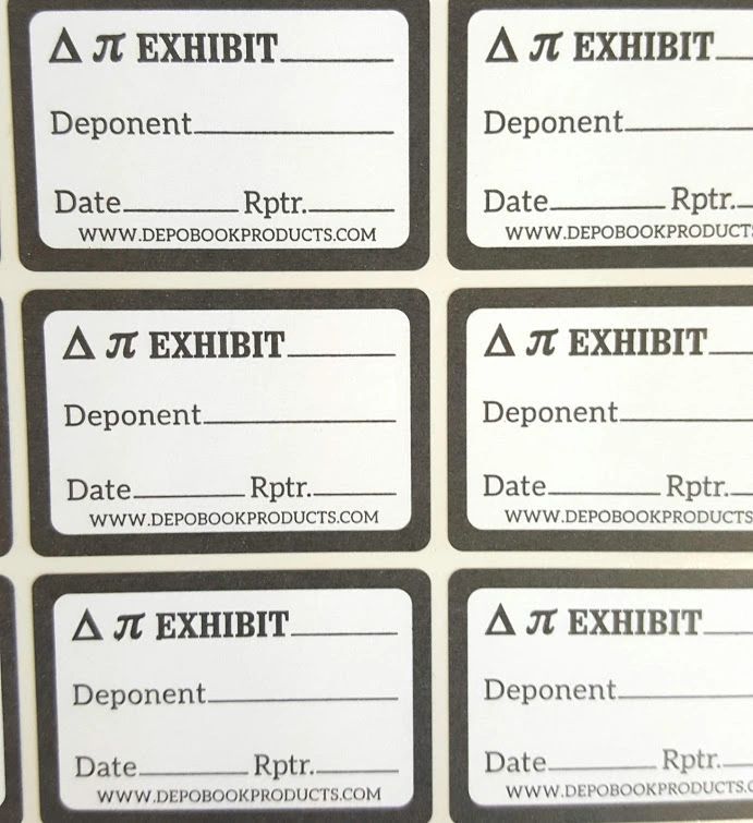 Exhibit Labels
