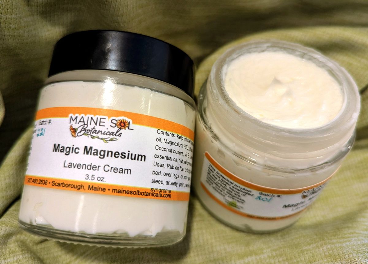 Magic Magnesium Cream (Lavender) ON SALE WHILE SUPPLIES LAST