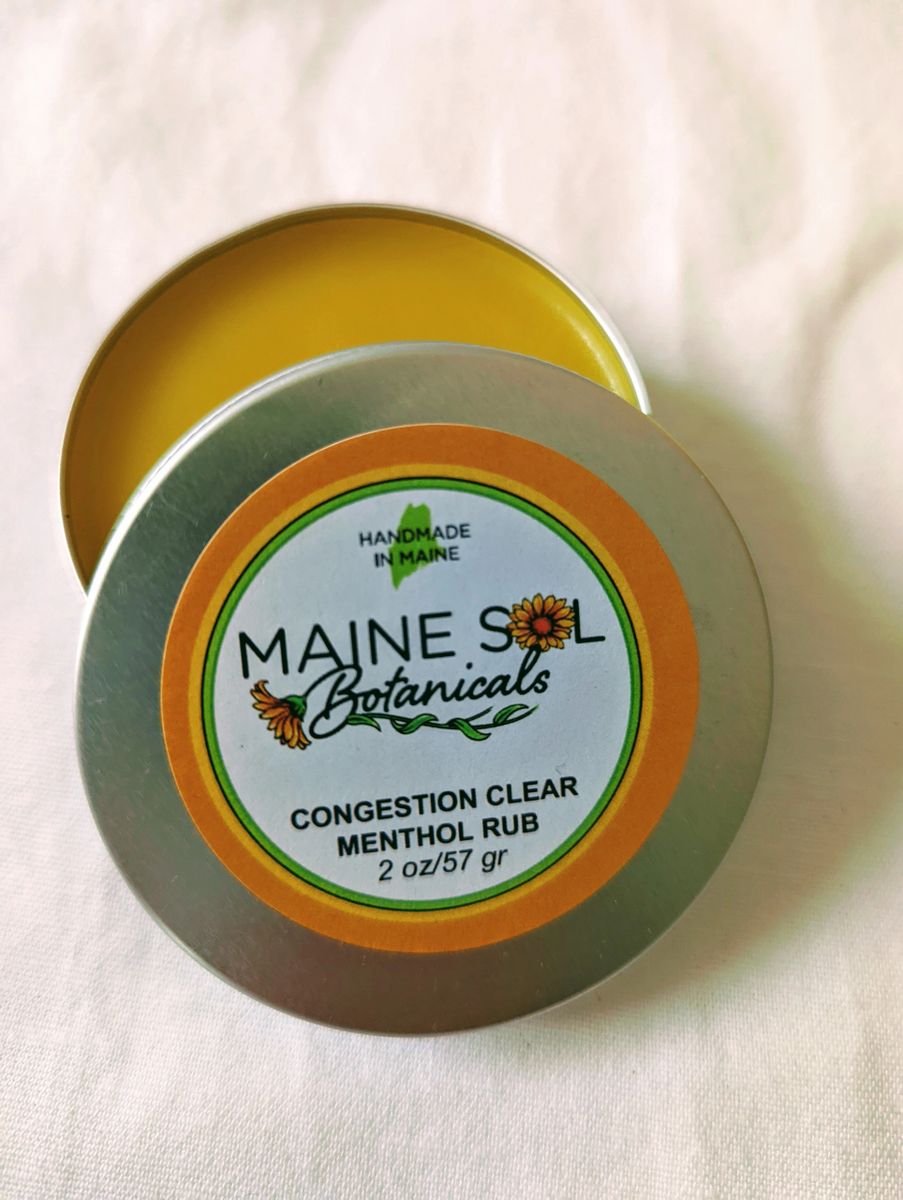 Congestion Clear ME Menthol Rub-All organic SEASONAL ONLY-LIMITED STOCK