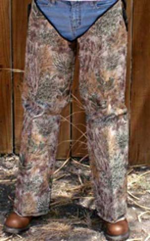 Snake Chapz FULL PROTECTION TO THE HIP Game Guard Camo