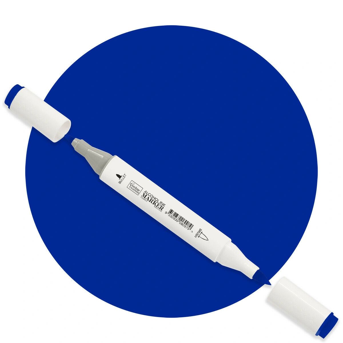 Twin Tip Alcohol Marker - Navy Blue