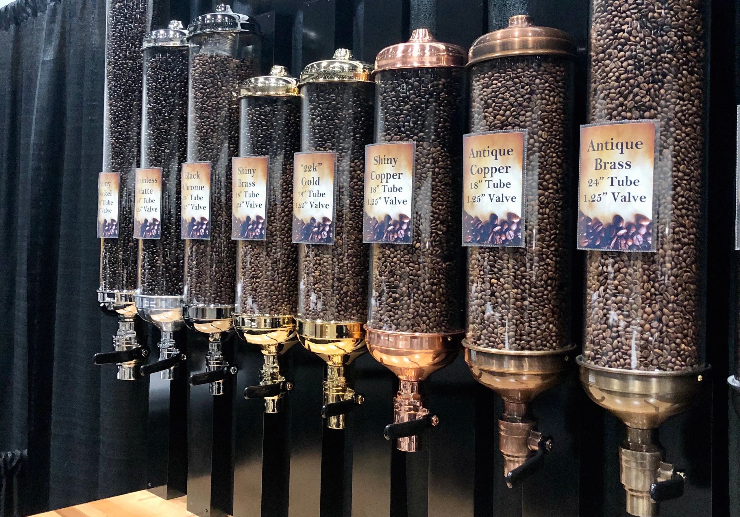 JavaHill Coffee - Wall Mounted Bean Dispenser, Coffee Bean Dispenser ...