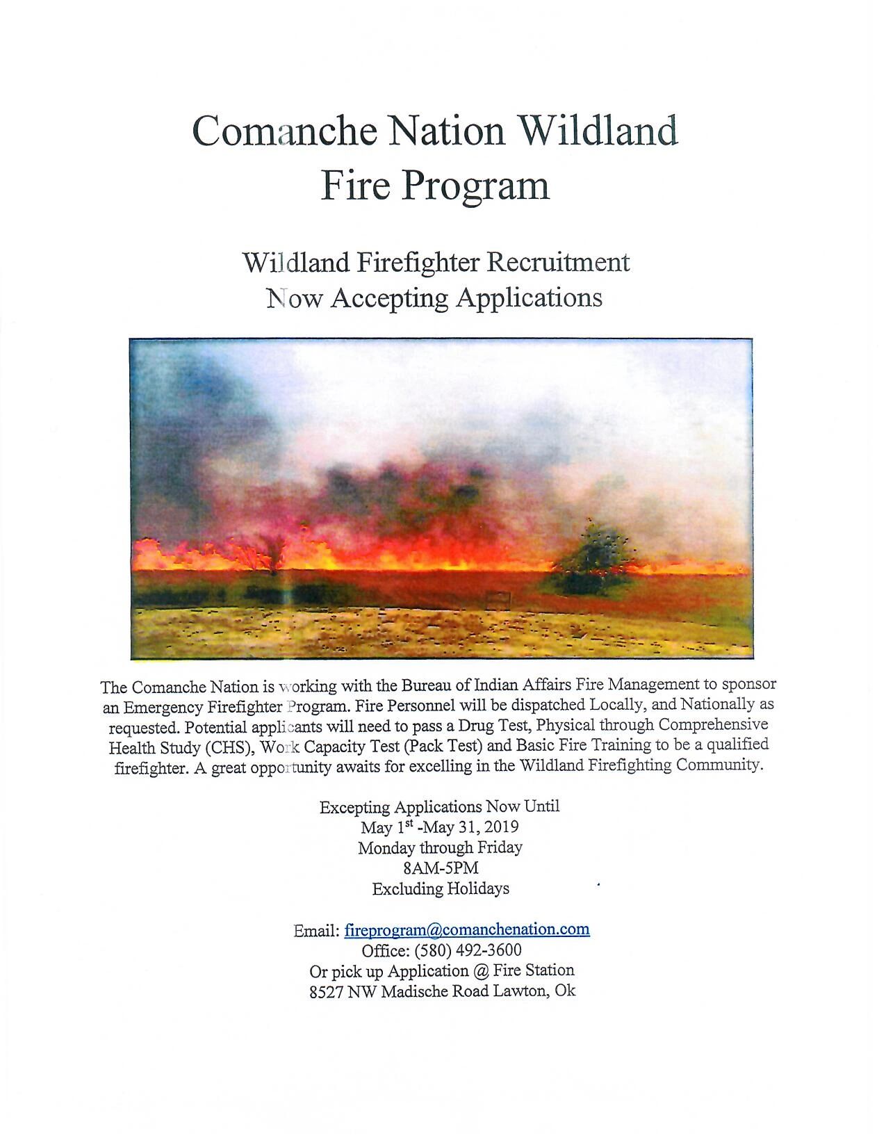 Comanche Nation Wildland Fire Program