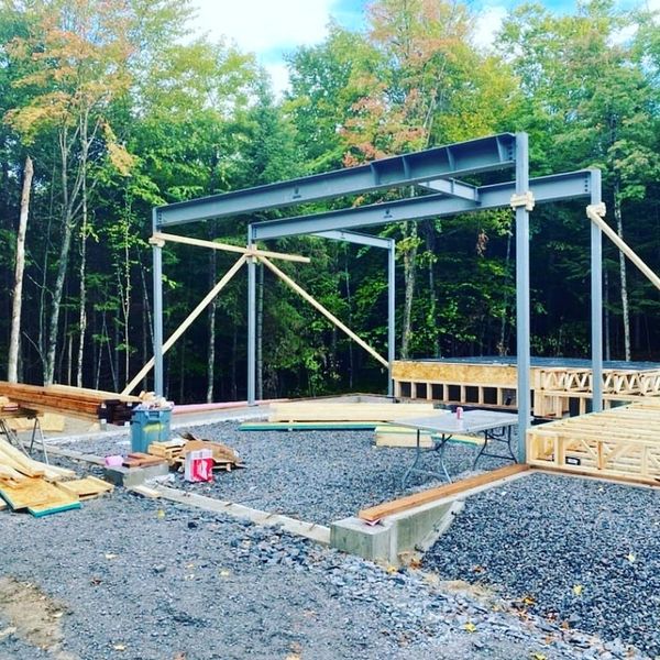 Structures Chartrand - Réalisations en Acier