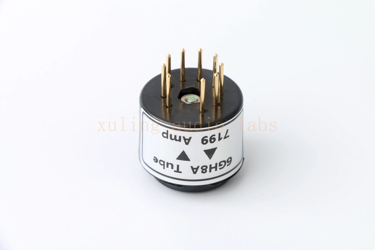 PAIR 2PC 7199 TO 6GH8A 6U8 TUBE CONVERTER ADAPTER FOR YOUR TUBE AMPLIFIER